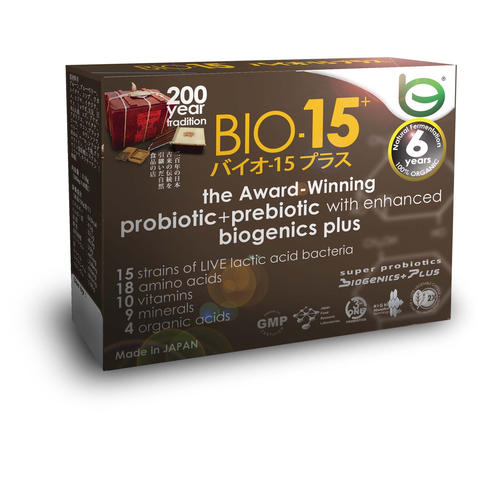 BIO-15 Natural Probiotics | Umeken Asia - BIOe Online